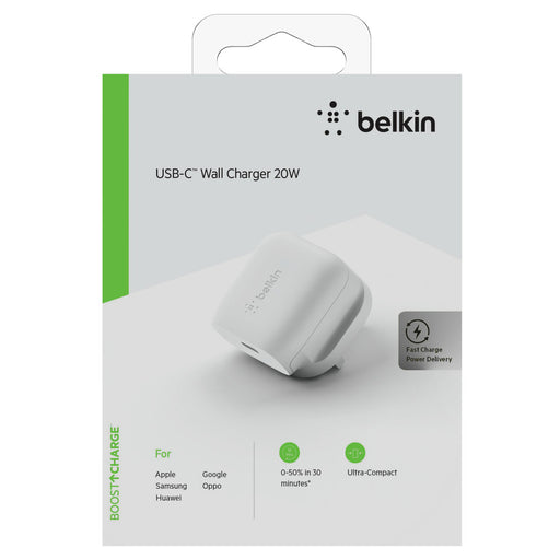 Belkin Boost Charge 20W USB-C PD Wall Charger | Vodafone UK